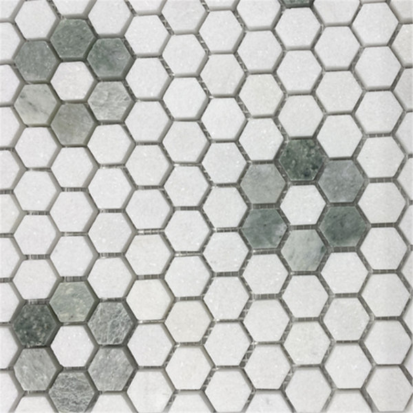 Marble Online 10" x 11" Marble Mosaic Sheet Subway Wall & Floor Tile ...