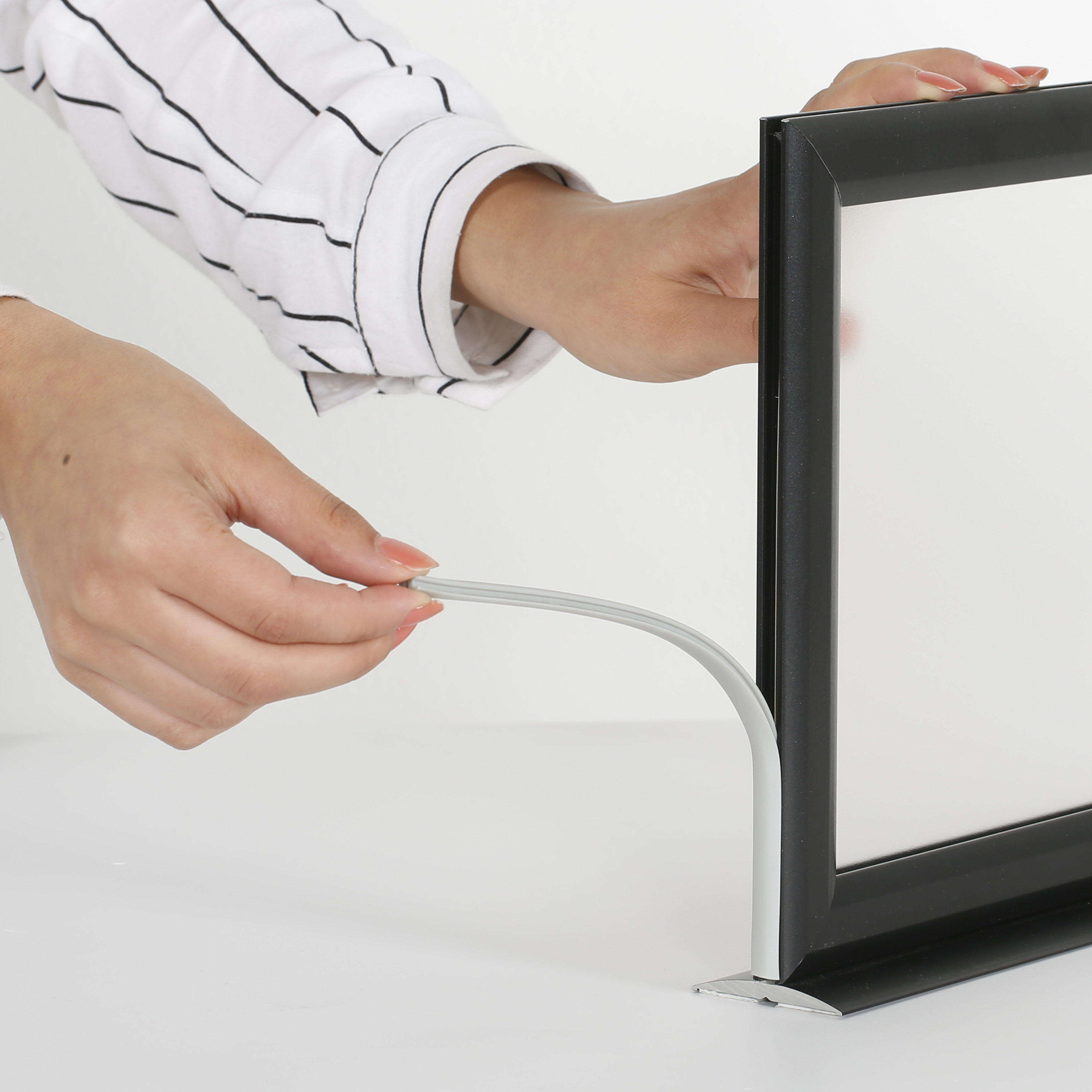 MT Displays Double Sided Sign Holder Base | Wayfair