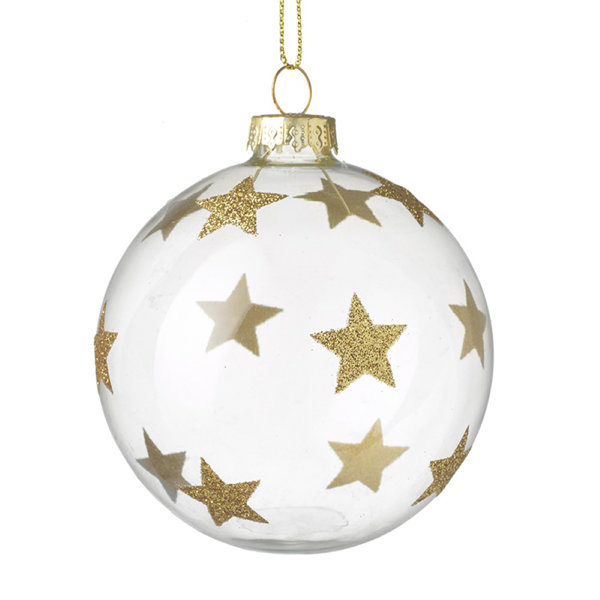 The Seasonal Aisle Star Bauble | Wayfair.co.uk