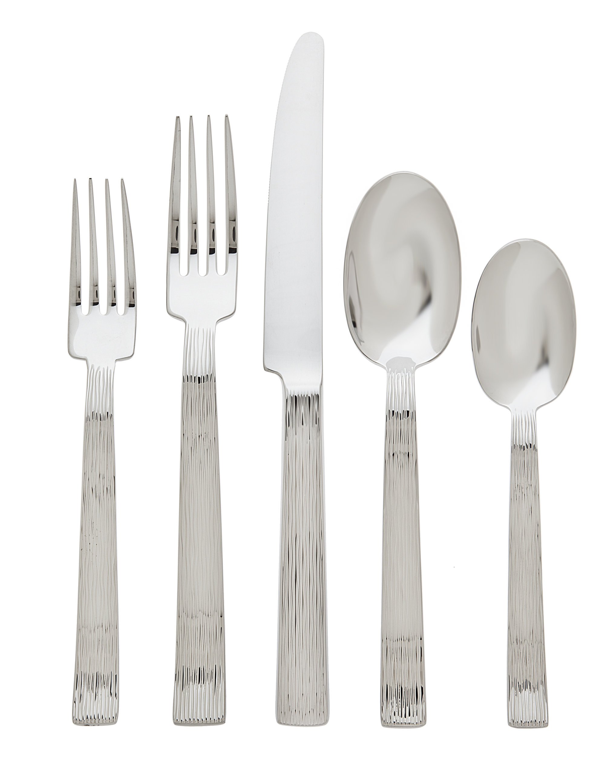 Ricci Argentieri Pioggia Stainless Steel Flatware - Set of 20 | Wayfair