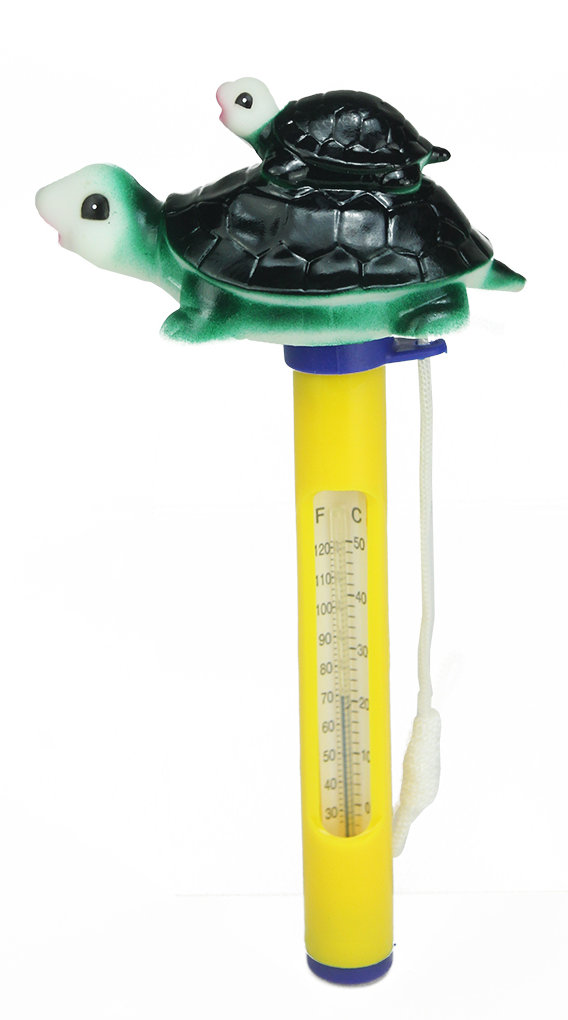 Northlight 9" Green and Yellow Turtle Family Floating Swimming Pool ...