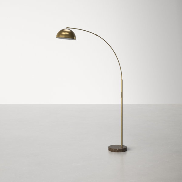 AllModern Badlingham 71.5" LED Arched Floor Lamp | Wayfair