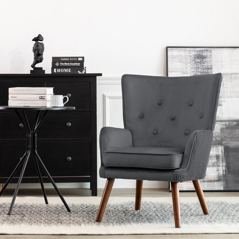 Mercer41 Kennert Upholstered Wingback Chair | Wayfair