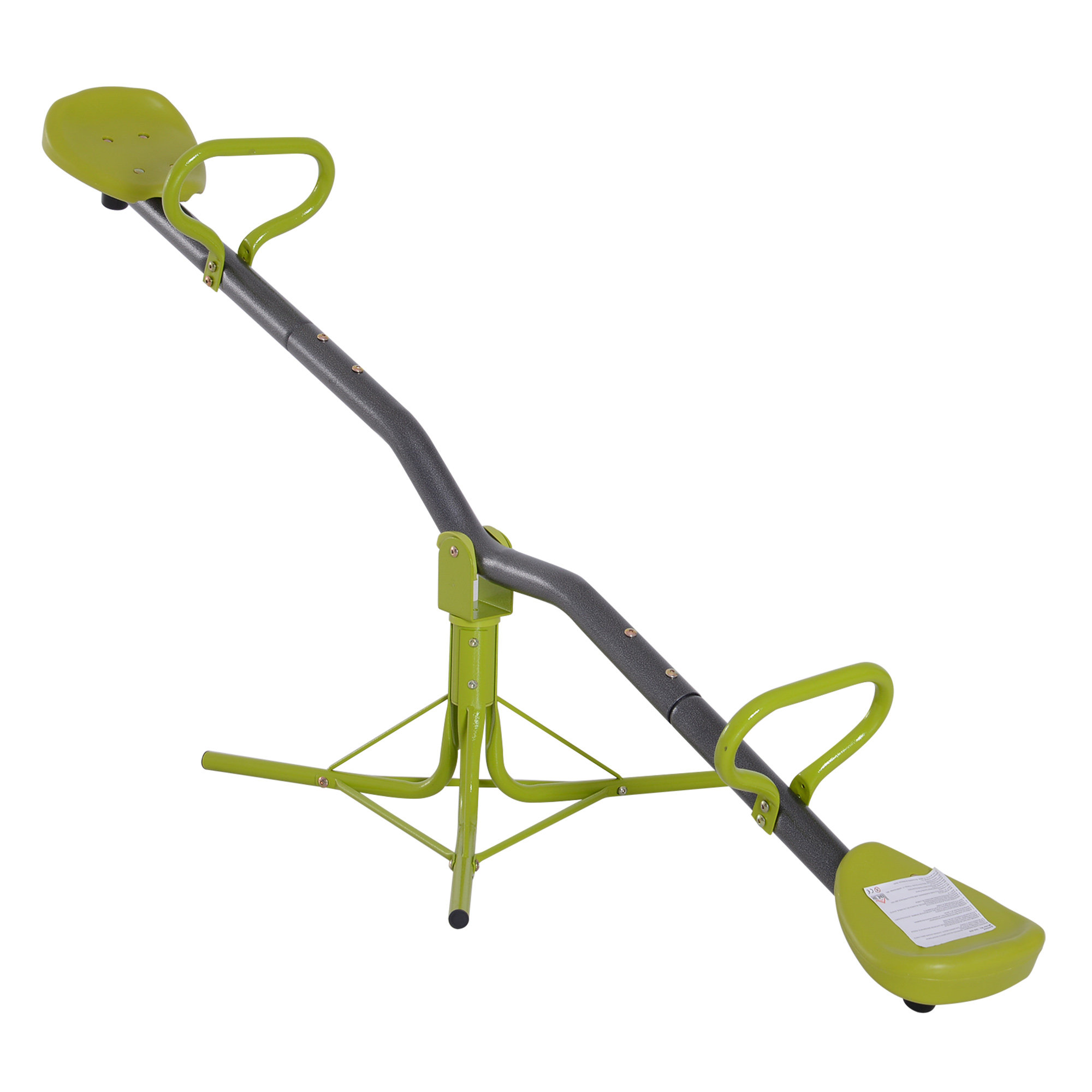 Homcom 2 Seat Metal Spinning Teeter Totter & Reviews | Wayfair