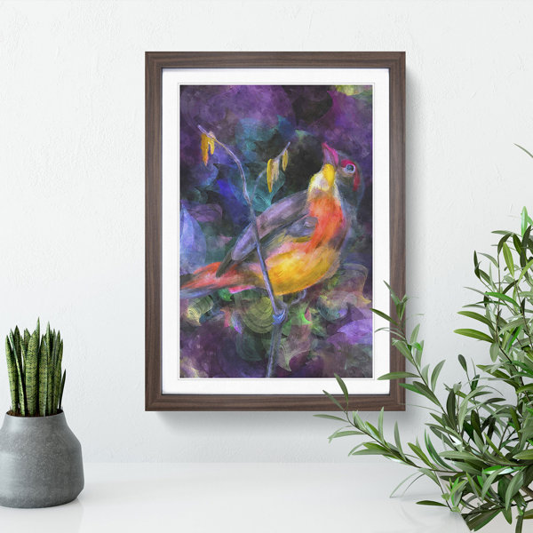 Colourful Birds Picture | Wayfair.co.uk