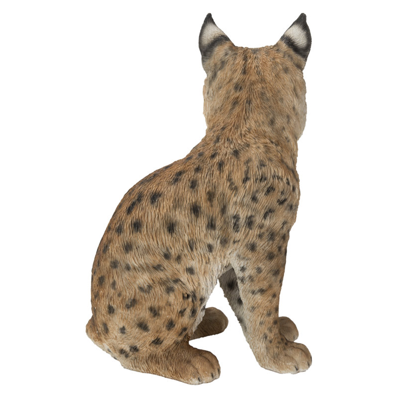Hi-Line Gift Ltd. Sitting Bobcat Statue | Wayfair
