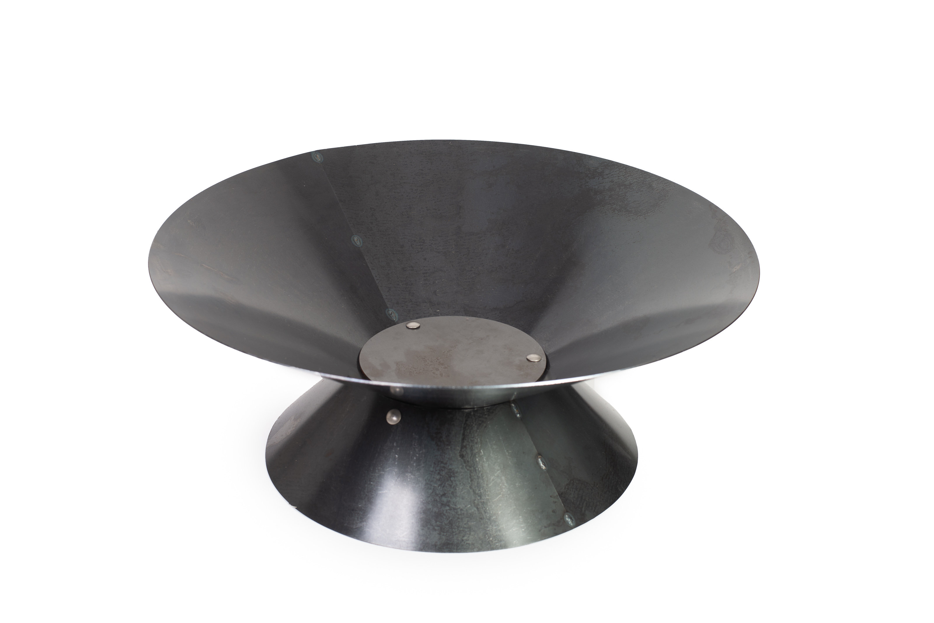 Borough Wharf Horning 23.7Cm H x 60.6Cm W Steel Wood Burning Outdoor ...