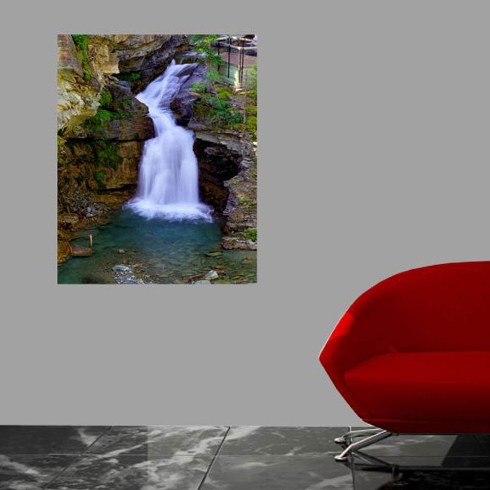 Ebern Designs Smooth Waterfall Wall Decal | Wayfair