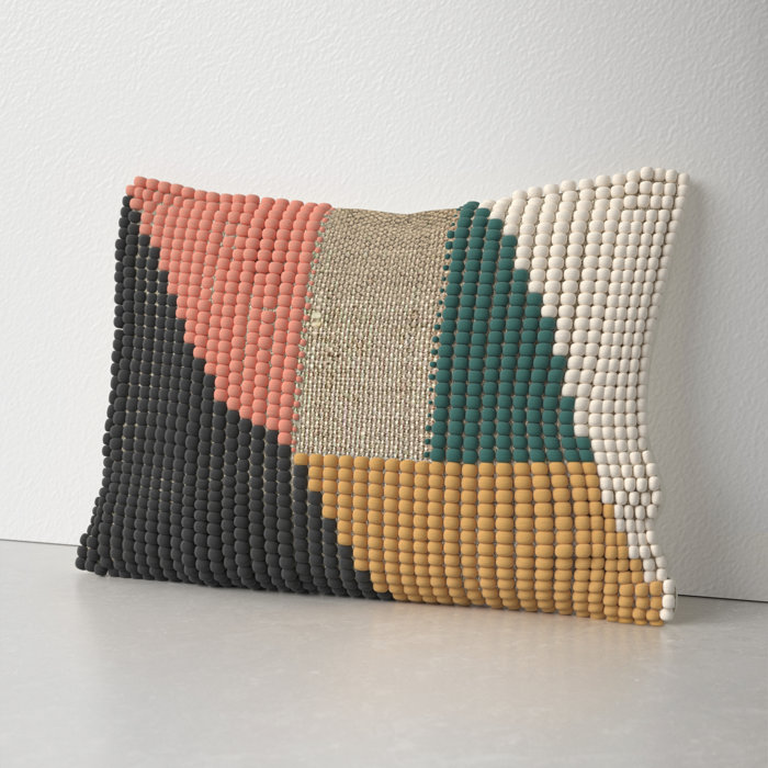 AllModern Phoenix Geometric Throw Pillow & Reviews | Wayfair