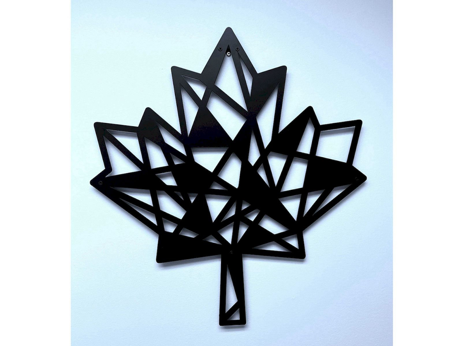 Trinx Geometric Maple Leaf Wall Décor | Wayfair