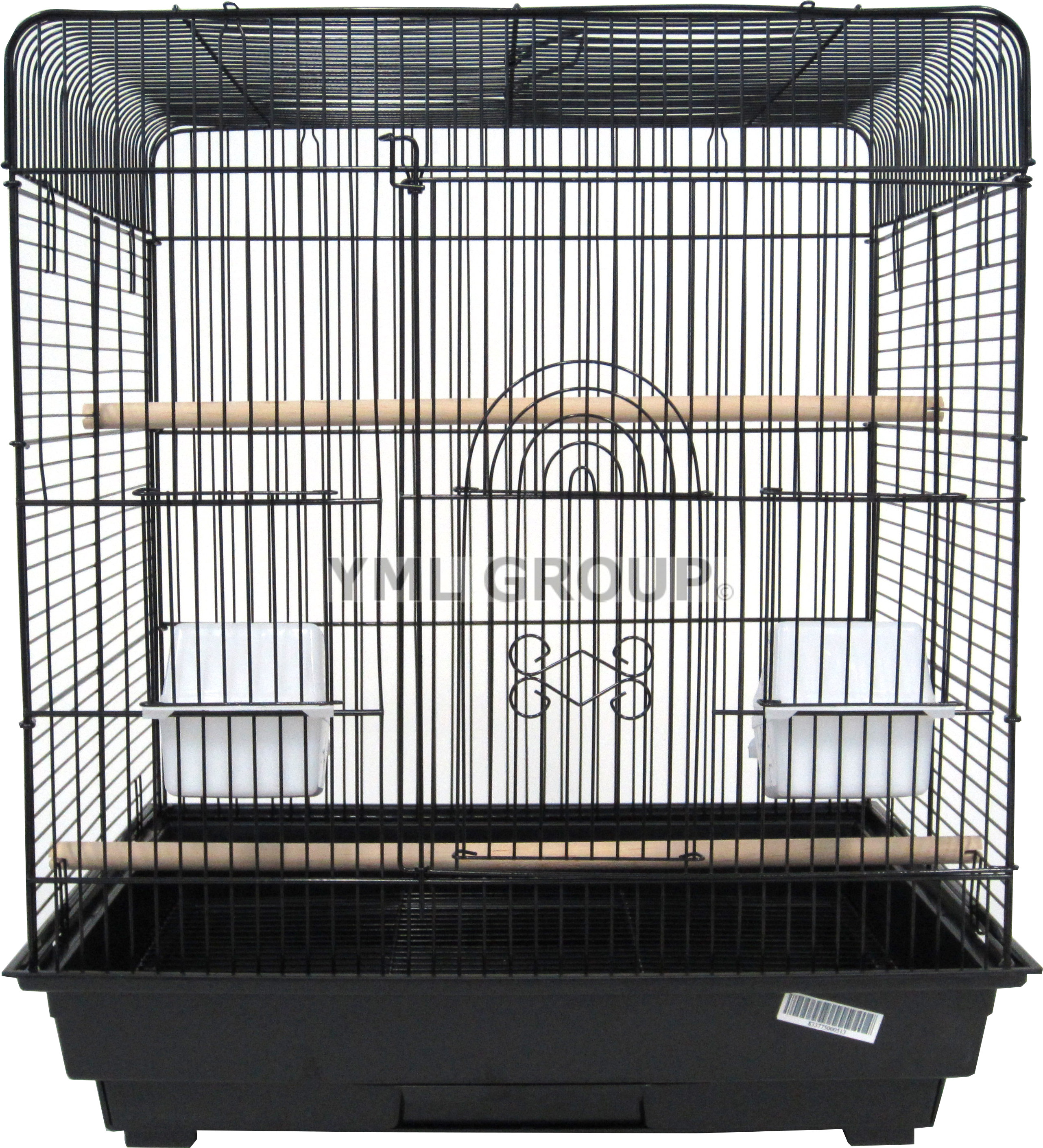 YML 24'' Steel Flat Top Table Top Bird Cage with Perch | Wayfair