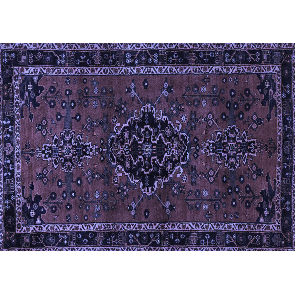 Bungalow Rose Blue/Purple Rug | Wayfair