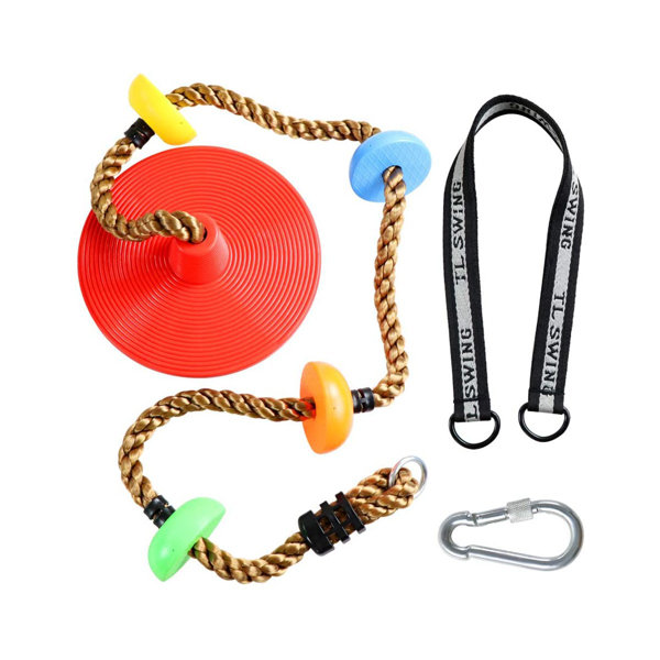 goodwish Disc Swings Seat Swing Set Climbing Rope Tree Swing With ...