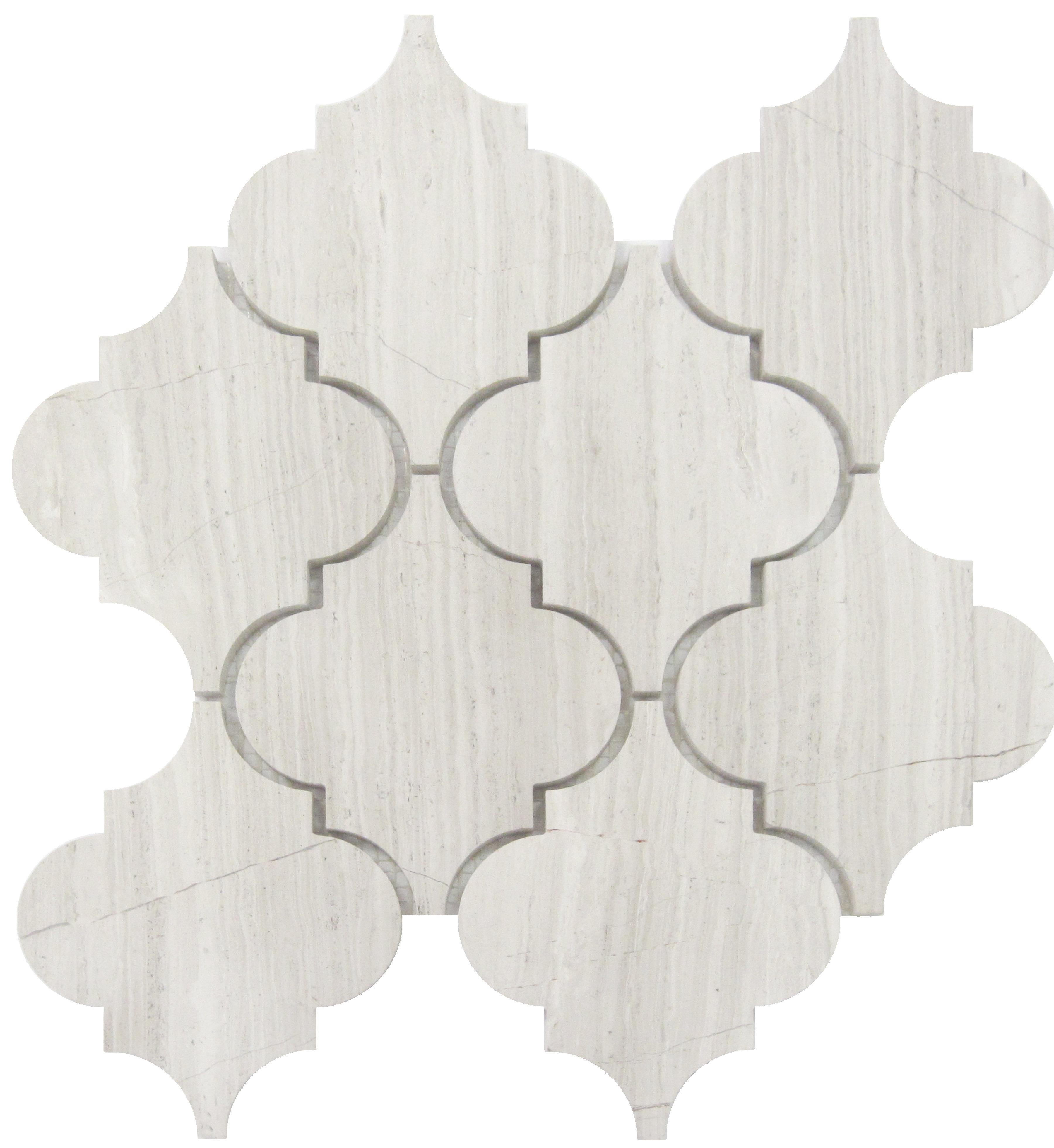 Bloom Stone 5" x 5" Marble Versailles Mosaic Wall & Floor Tile | Wayfair