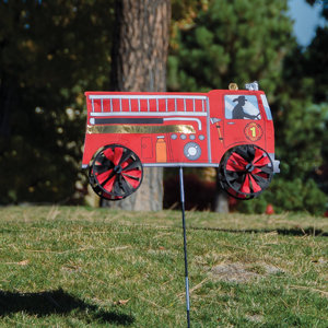 InTheBreeze 24" Fire Truck Spinner & Reviews | Wayfair