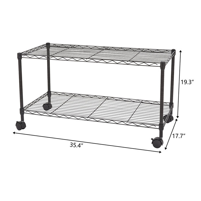 Winado Rolling Media Cart | Wayfair