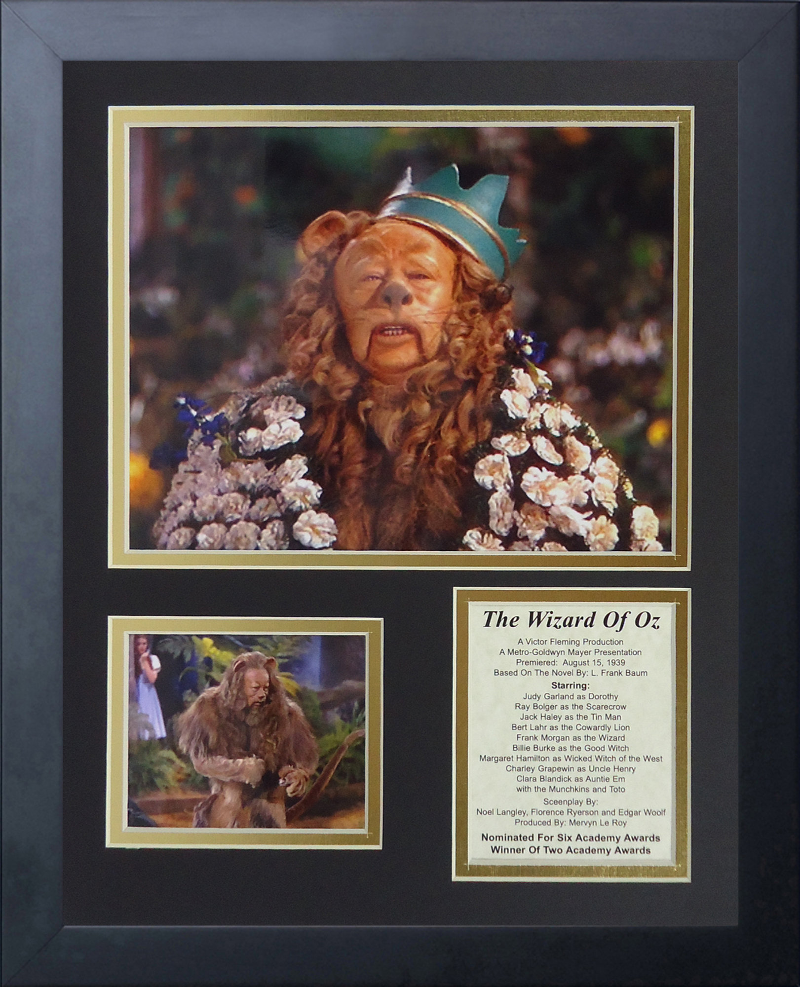 Legends Never Die Wizard Of Oz Picture Frame Memorabilia | Wayfair
