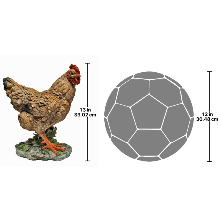 Design Toscano Henrietta Hen Statue & Reviews | Wayfair