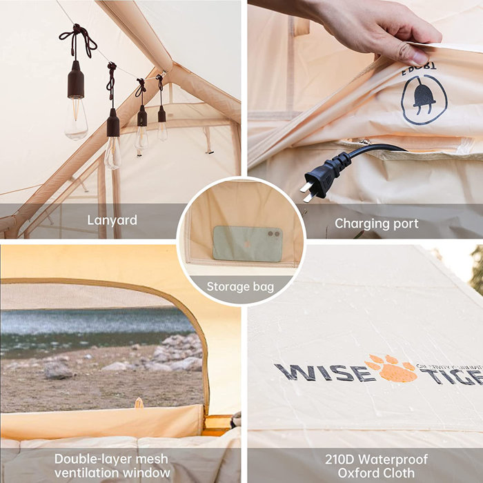 CG INTERNATIONAL TRADING 4 Person Inflatable Tent | Wayfair