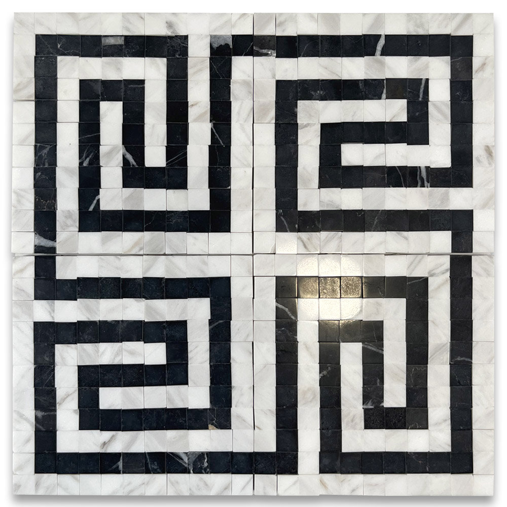Marble Online 6" x 18" Marble Mosaic Wall & Floor Tile | Wayfair