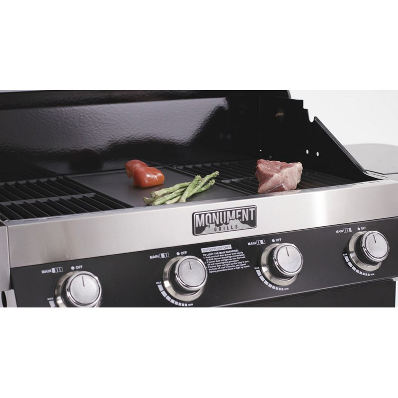 Monument Grills Reversible Cast Iron Cooking Plate & Reviews | Wayfair