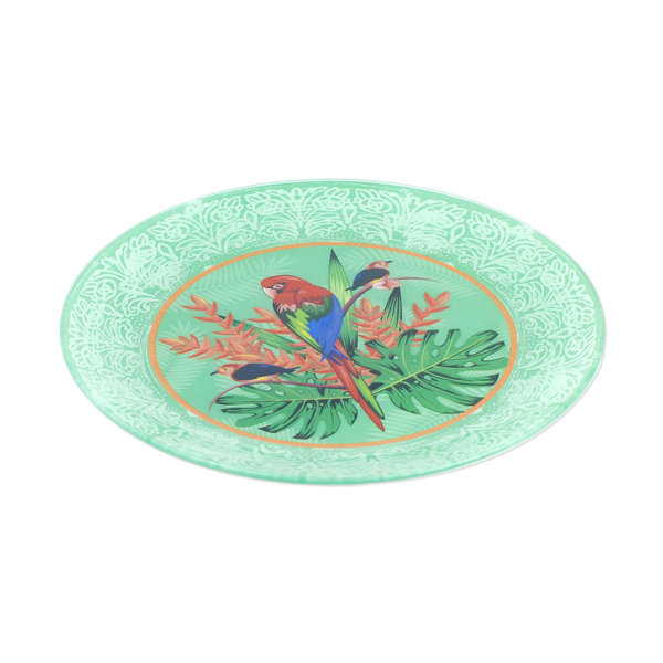 Bay Isle Home Parrot Decorative Plate 31Cm | Wayfair.co.uk