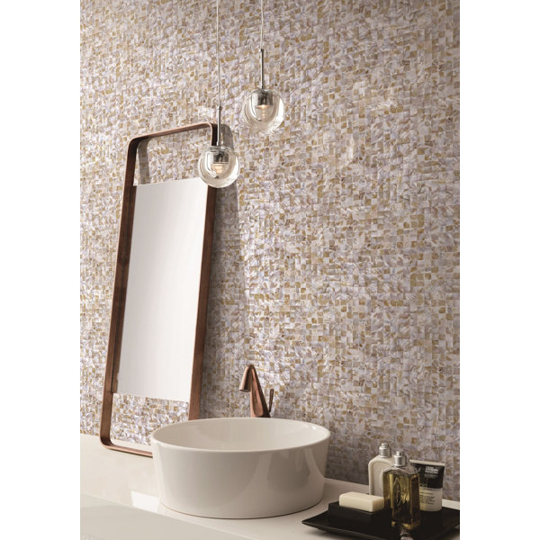 MatrixStoneUSA 0.75" x 0.75" Grid Mosaic Wall Tile & Reviews | Wayfair