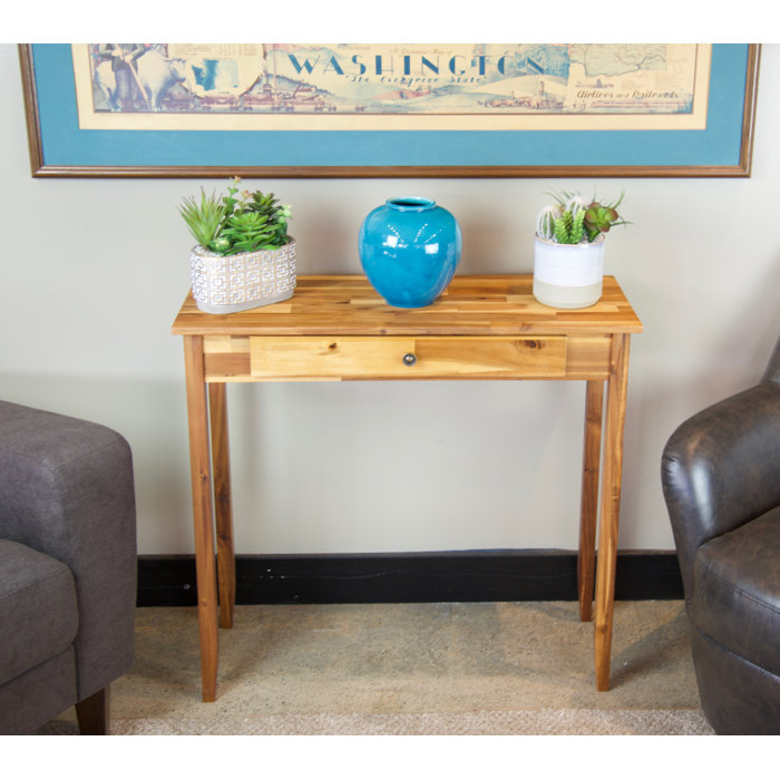 Lark Manor Aiydan 32'' Solid Wood Console Table & Reviews | Wayfair