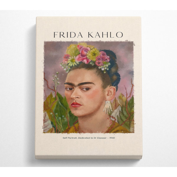 Latitude Vive Self Portrait, Dedicated To Dr Eloesser by Frida Kahlo ...