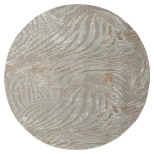 N Natori Animal Print Beige Area Rug & Reviews | Wayfair