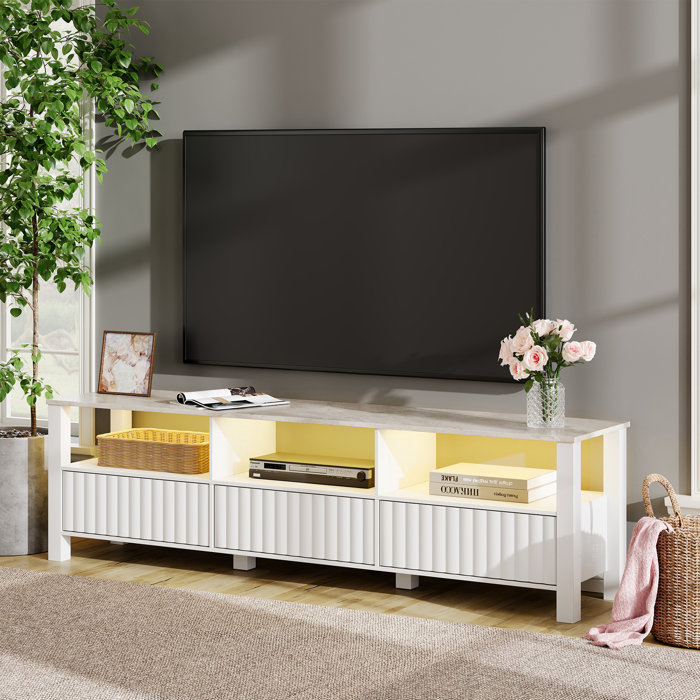 Wrought Studio Billingslee Media Console | Wayfair