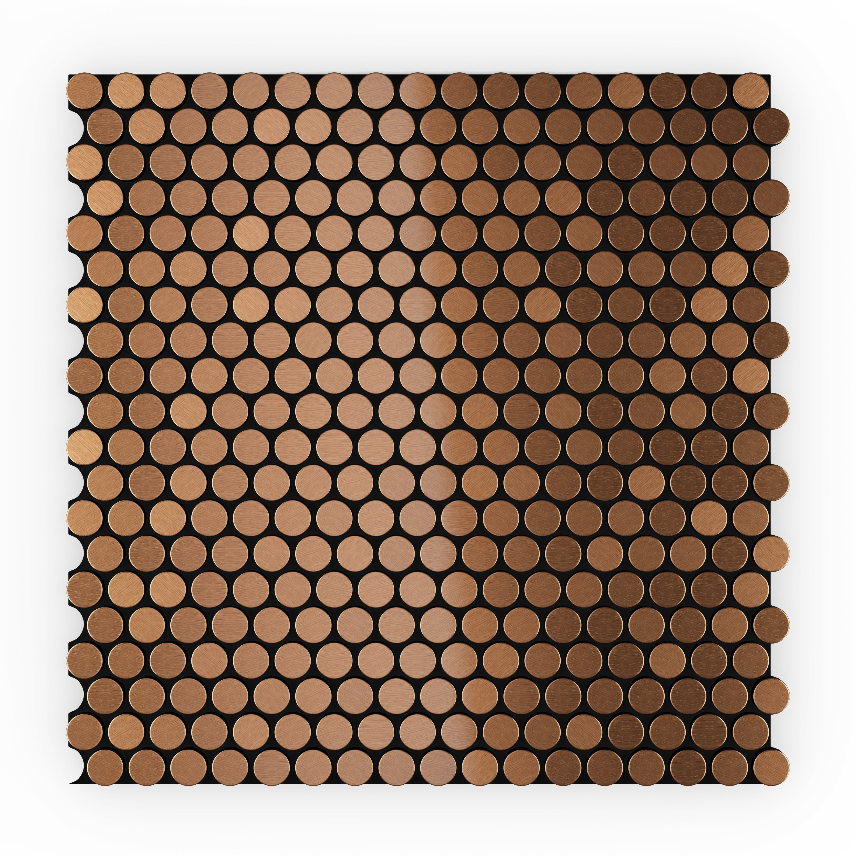 Speed tiles 11.97" x 12" Brushed Metal Peel & Stick Mosaic Tile | Wayfair