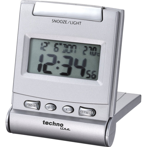 Technoline WQ 170 Travel Alarm Clock | Wayfair.co.uk