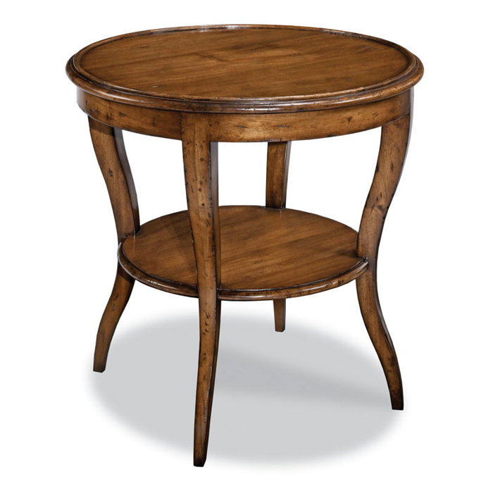 WoodbridgeFurniture Orne 27'' Tall Solid Wood Tray Top End Table | Wayfair