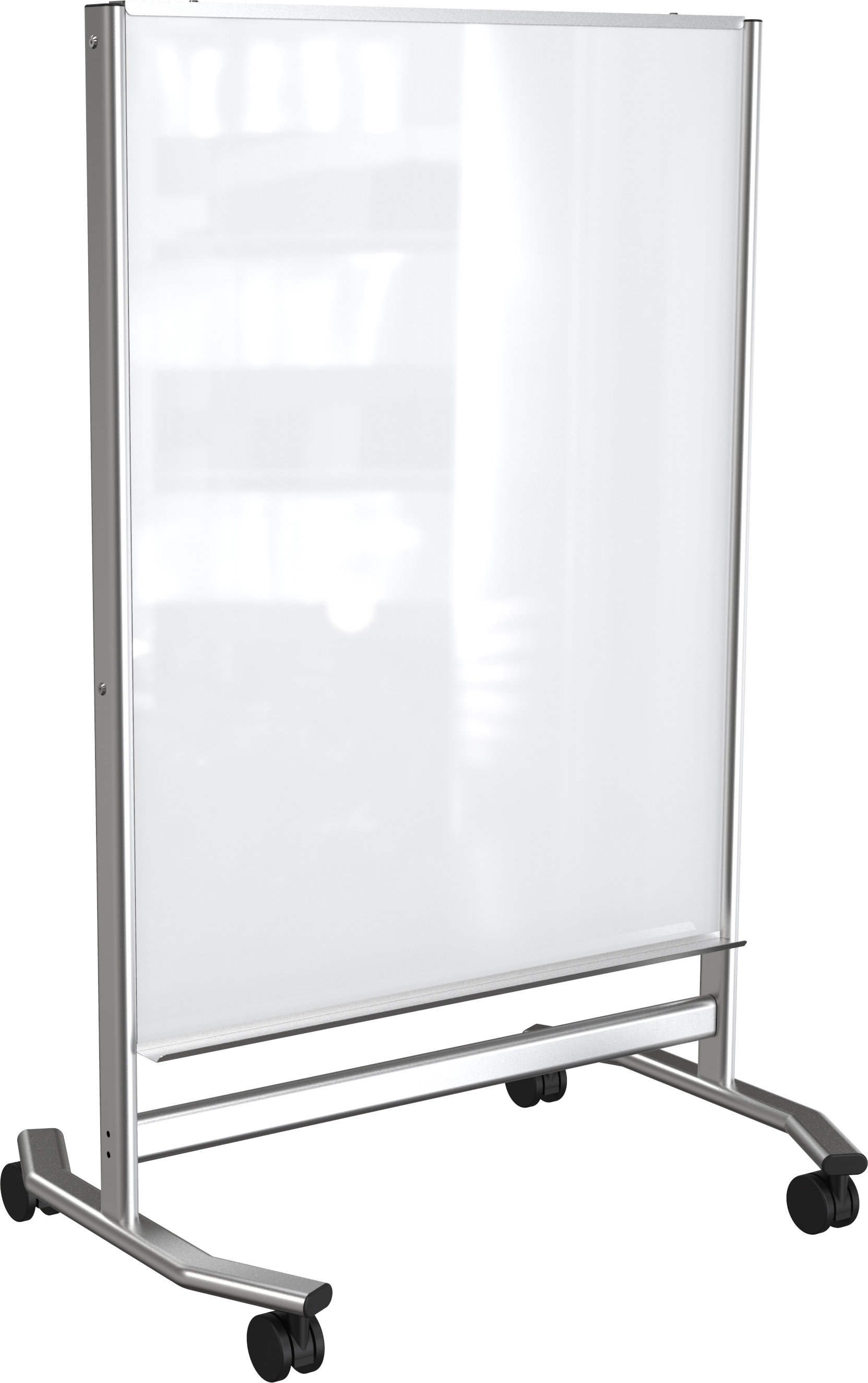 MooreCo Visionary Best-Rite® Free-Standing Magnetic Glass Board ...