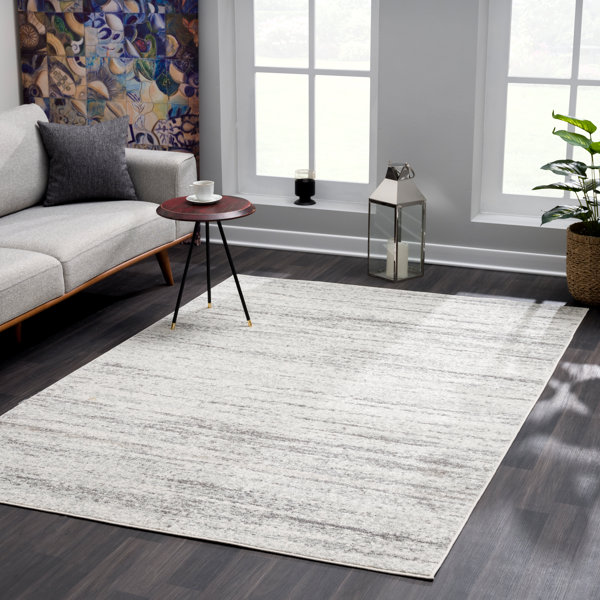 17 Stories Performance Ivory Rug | Wayfair