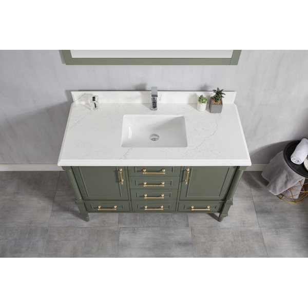 Mercer41 Flavell 48" Single Bathroom Vanity Set | Wayfair