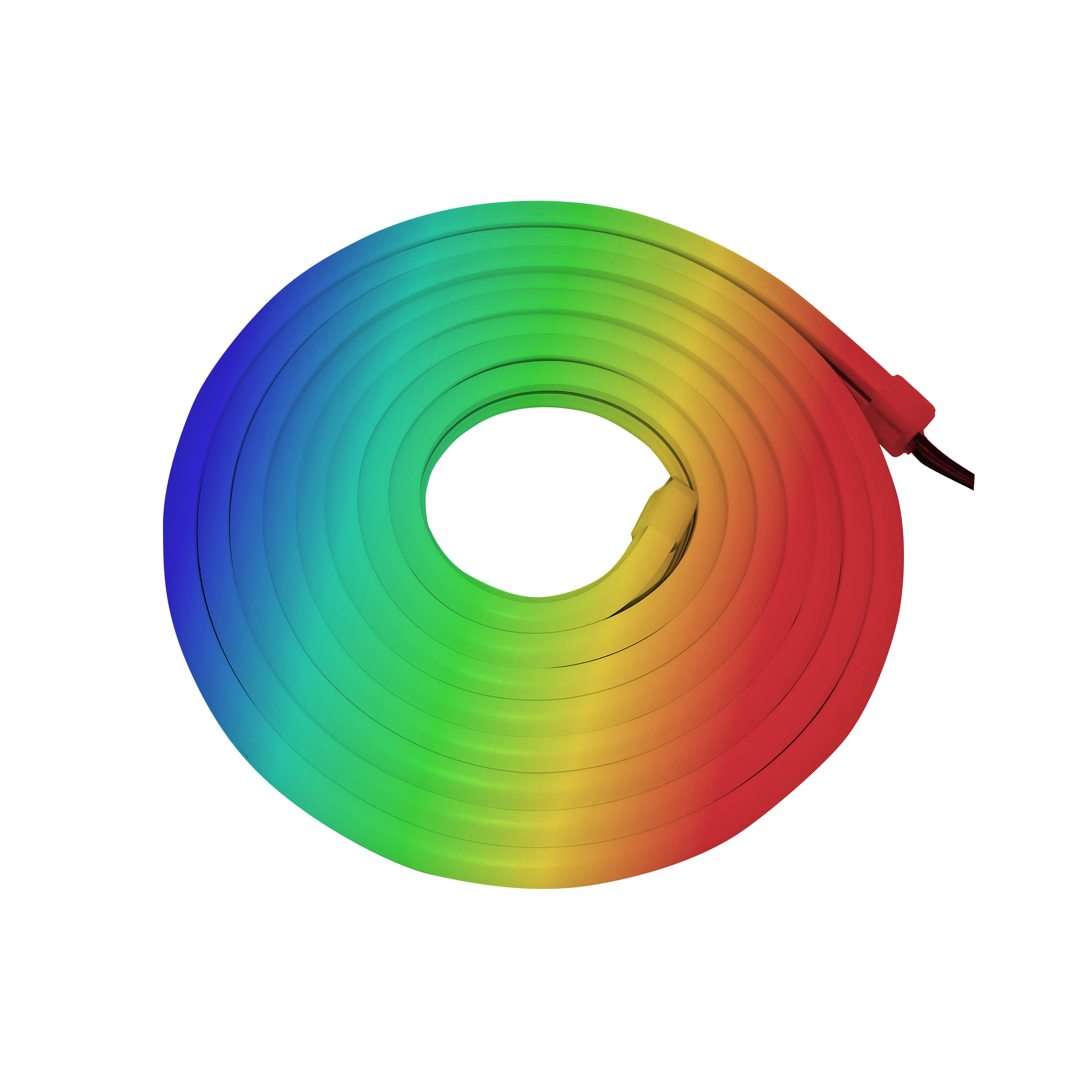 Symple Stuff Aliee Smart Wifi RGB LED Neon Strip Kit 12V, 3 Meters ...