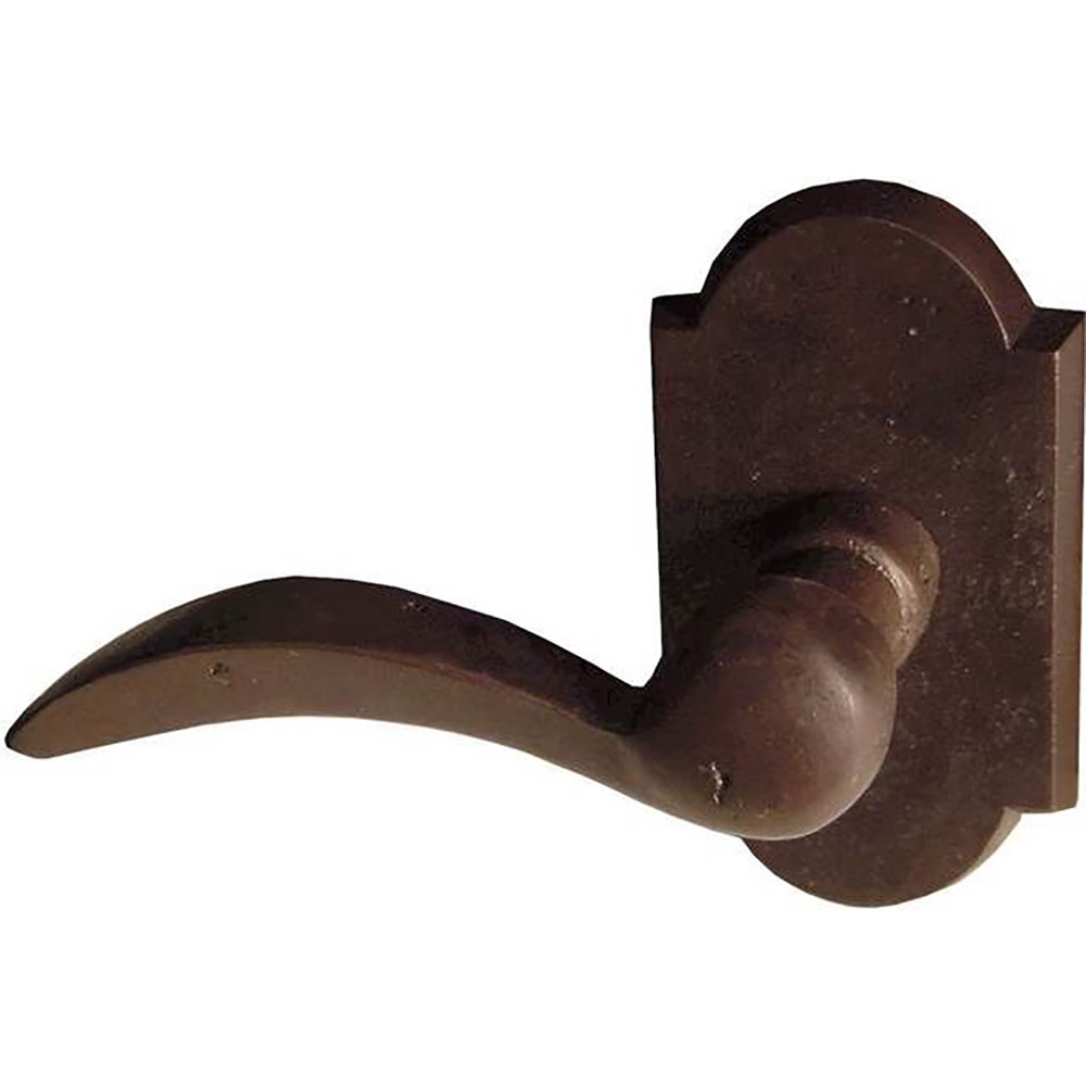 Emtek Durango Passage (Hall & Closet) Door Lever with Rosette | Wayfair