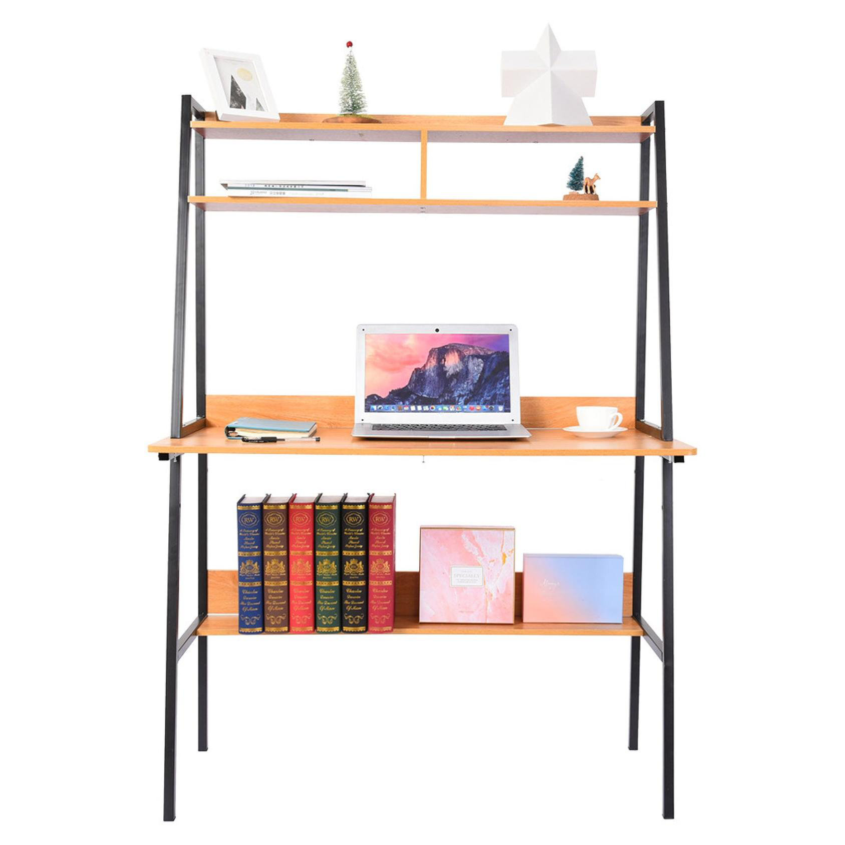 Latitude Run® Desk with Hutch | Wayfair