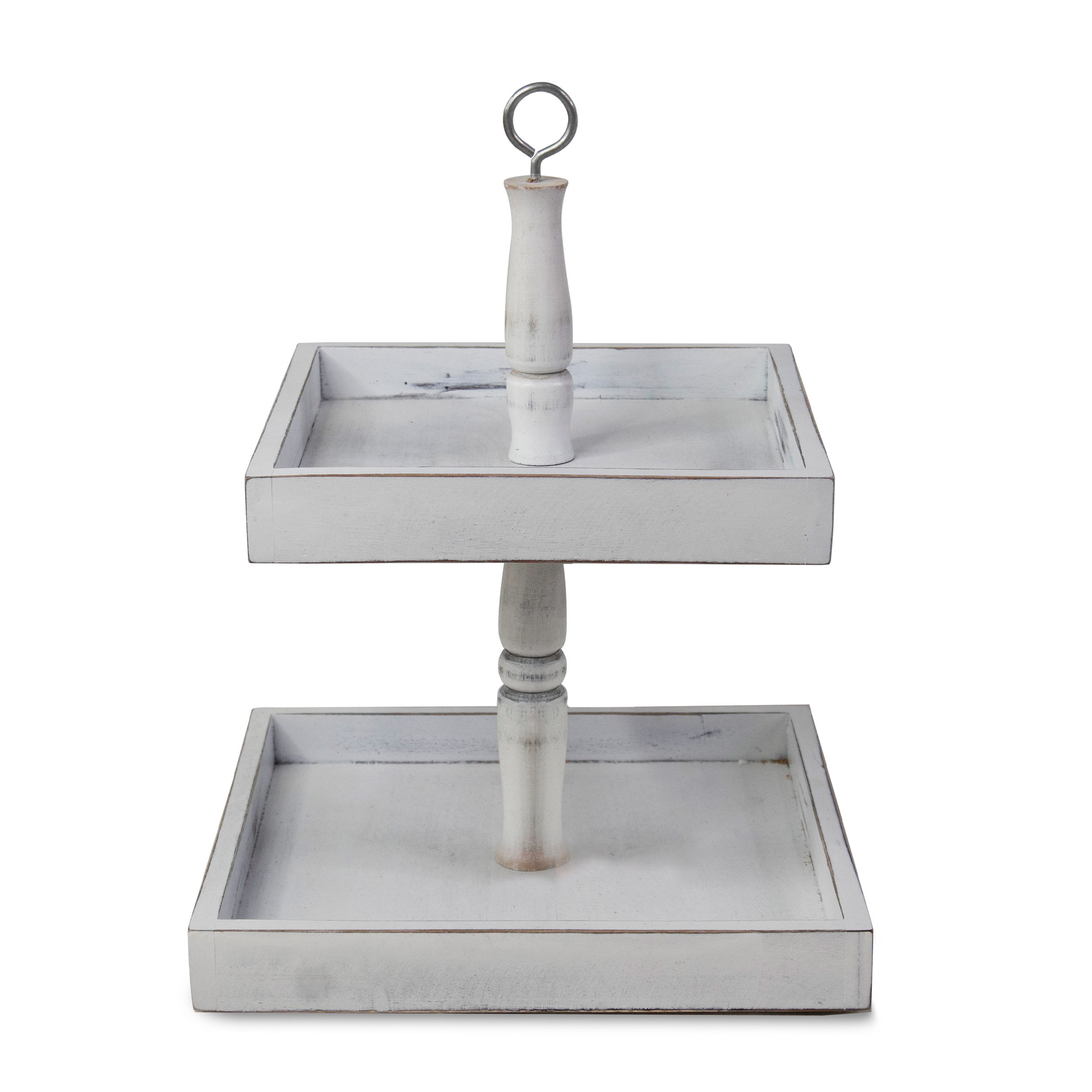 MADE TERRA Wood Tiered Stand | Wayfair