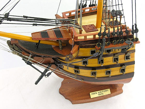 Old Modern Handicrafts Victory Bow Section Model Ship | Wayfair