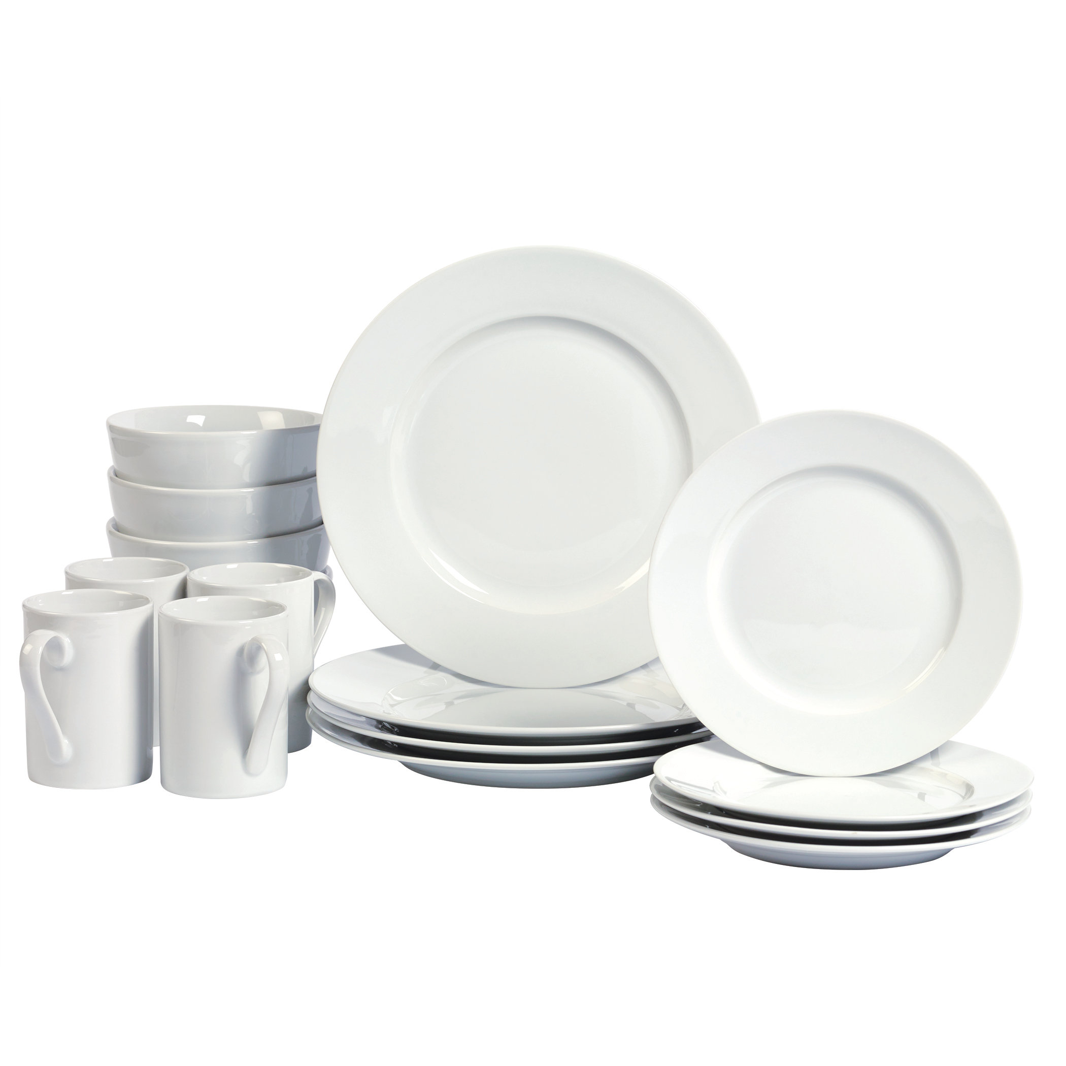 Tabletops Gallery Ceramic Dinnerware - Set of 16 & Reviews | Wayfair