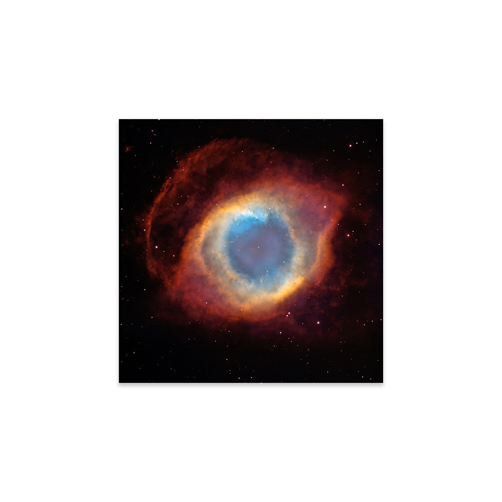 Latitude Run® Helix (Eye Of God) Nebula (Hubble Space Telescope) On ...