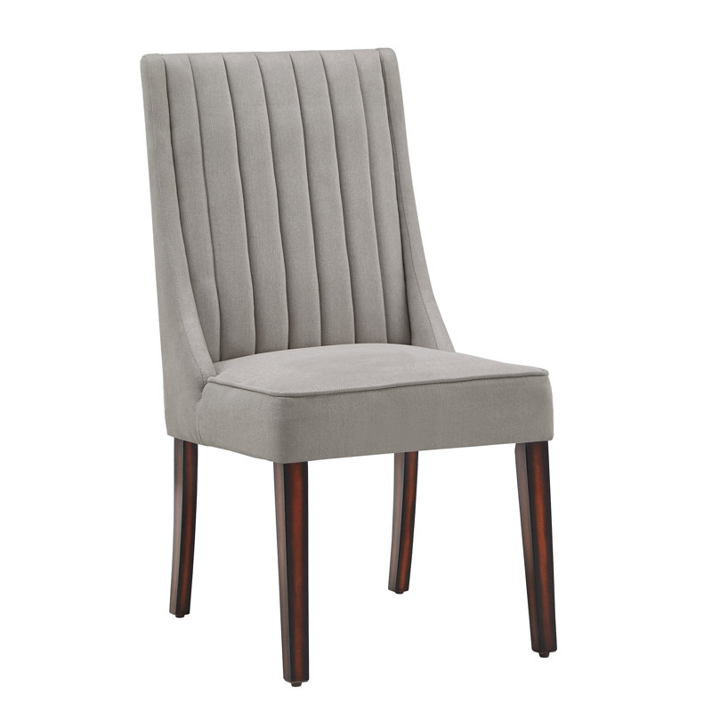 Lark Manor Aleysia Upholstered Channel Back Dining Side Chair & Reviews ...
