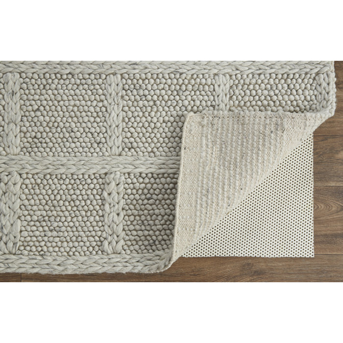 Birch Lane™ Orion Handmade Flatweave Wool Beige/Ivory Rug & Reviews ...