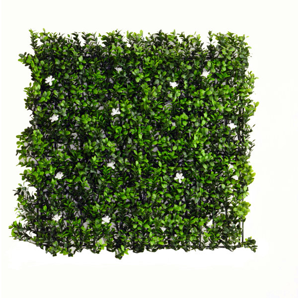 GreenSmart Dekor 1.6 ft. H x 1.6 ft. W Artificial Tulum Leaf Fence ...