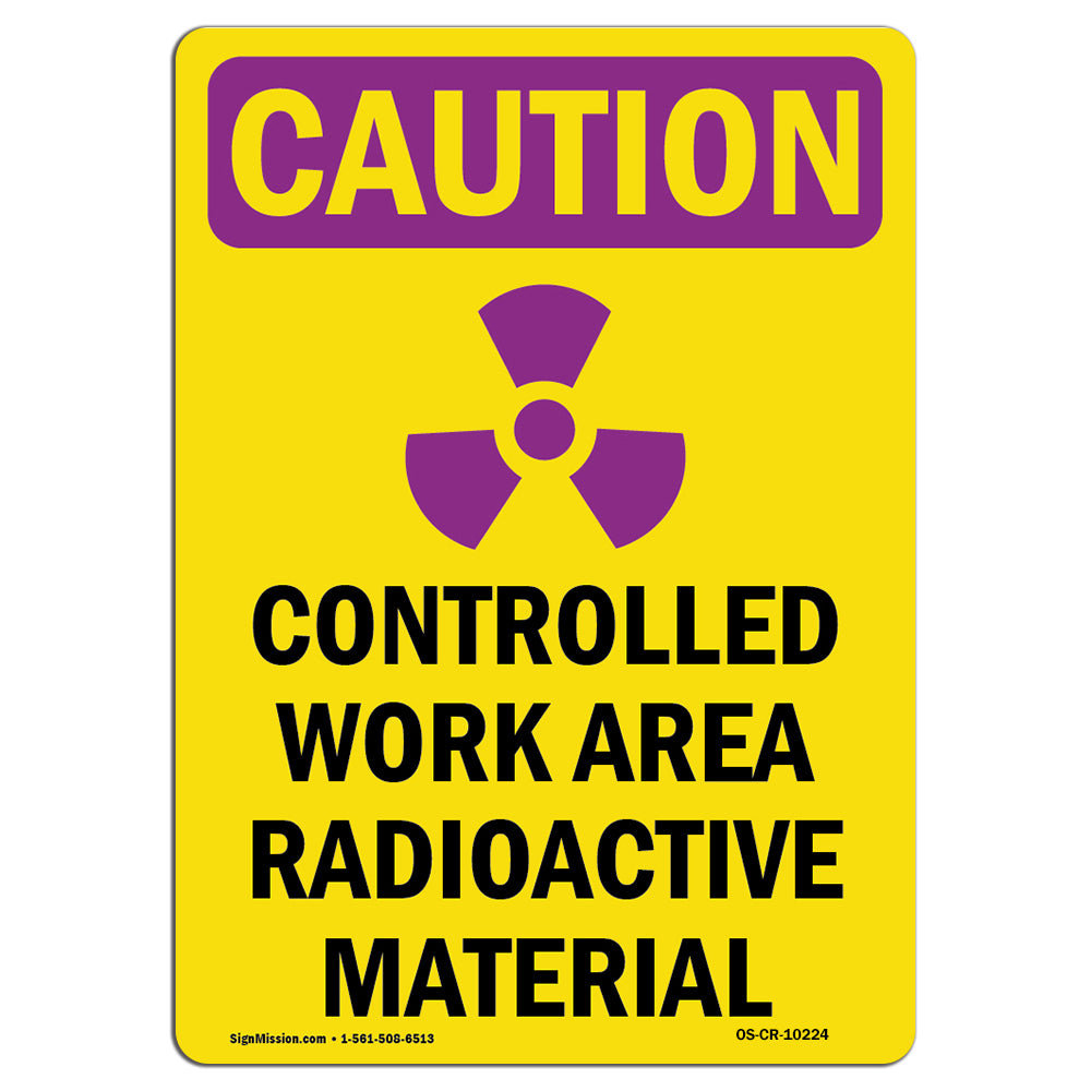 SignMission Caution Radiation Sign | Wayfair