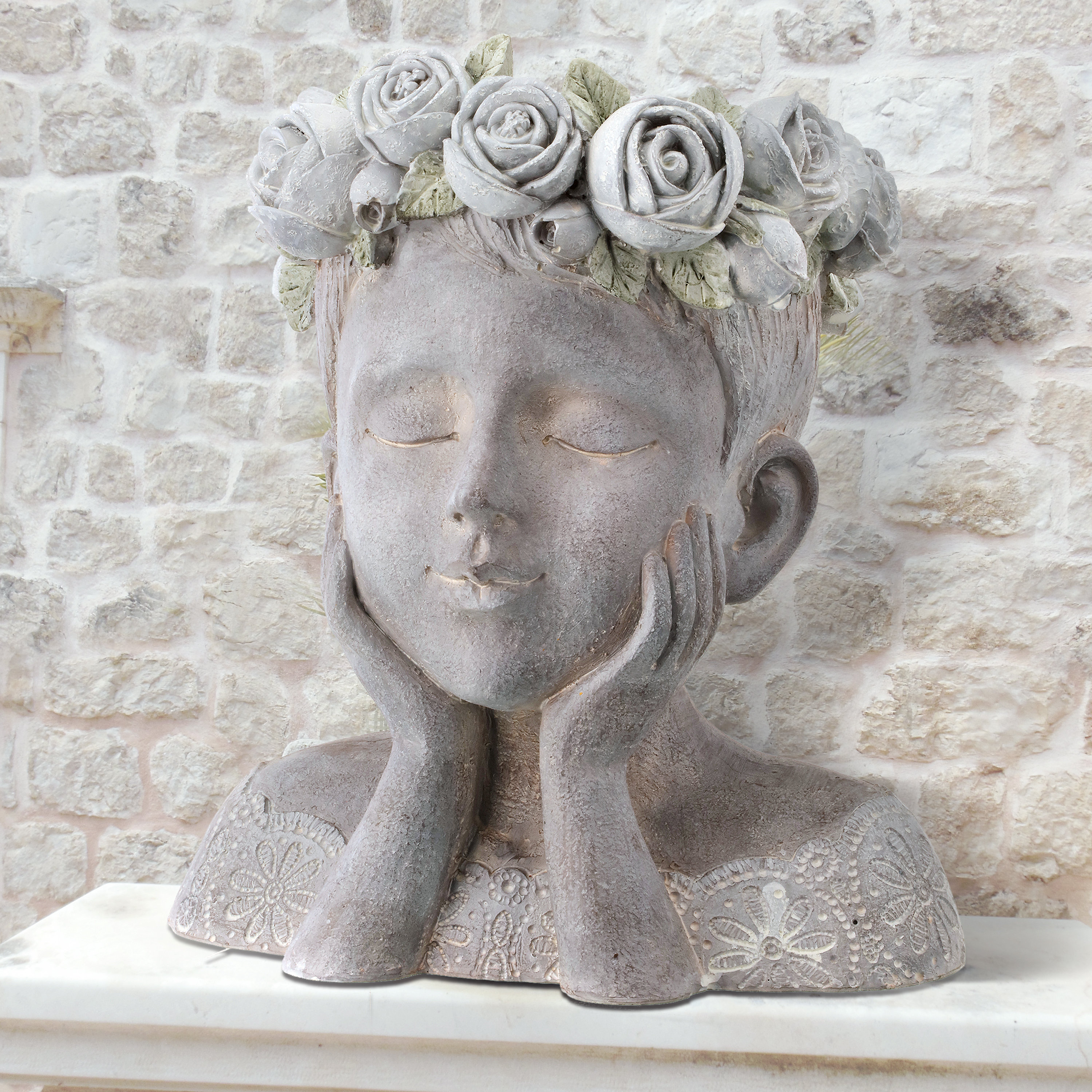 Ophelia And Co Gloucester Polystone Statue Planter And Reviews Wayfair