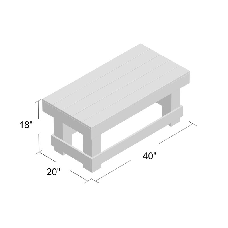 Rosecliff Heights Ladd Coffee Table & Reviews | Wayfair